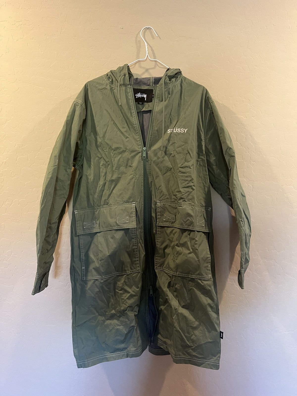 Stussy Stussy Rain Jacket/Trench Coat | Grailed