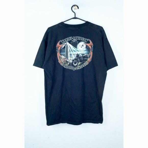 Harley Davidson × Streetwear × Vintage 2002 VTG Harley Davidson Flame ...
