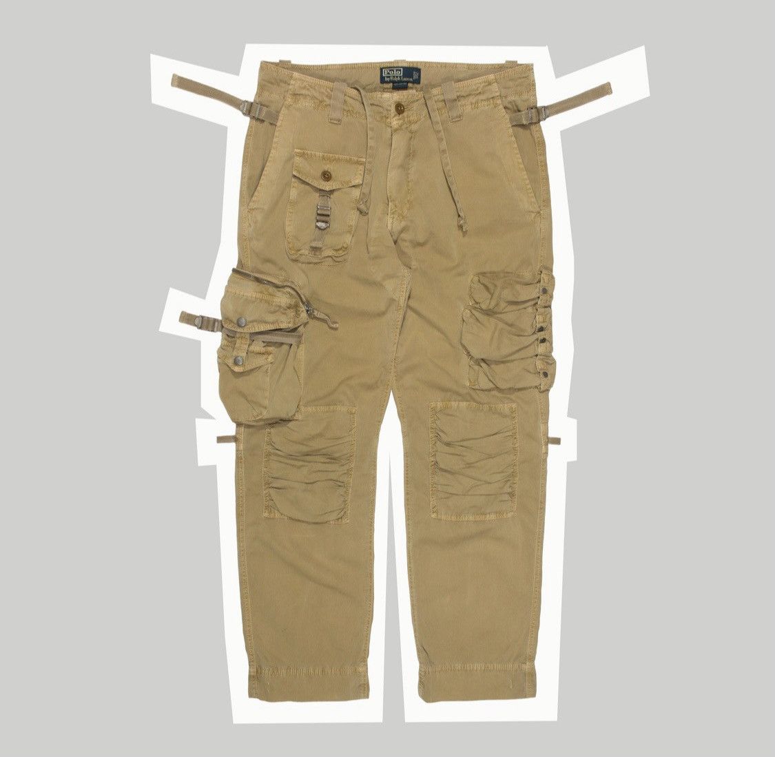 Polo Ralph Lauren × Vintage Polo Ralph Lauren Military Parachute Tactical Cargo Pant | Grailed