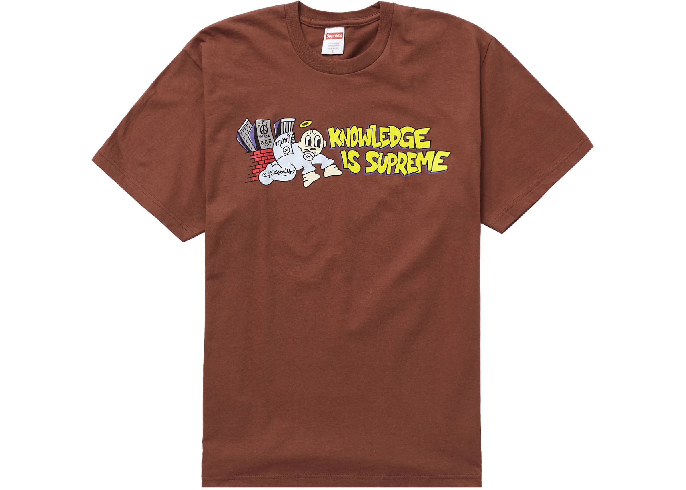 Supreme Knowledge is supreme tee | Grailed