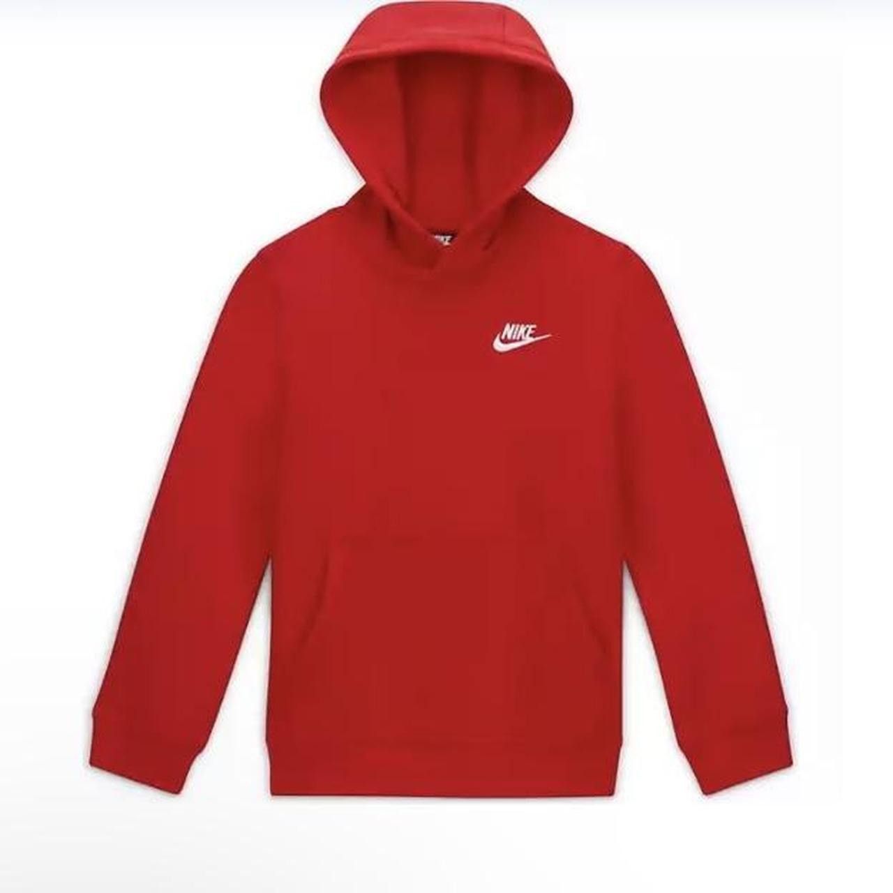 Nike Red Nike Hoodie Pullover | Grailed