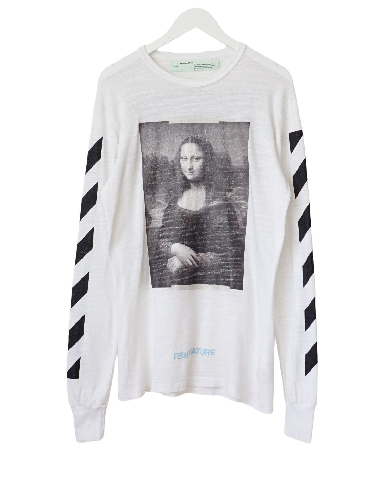 Off-White Off White Virgil Abloh Mona Lisa Big Print Longsleeve | Grailed