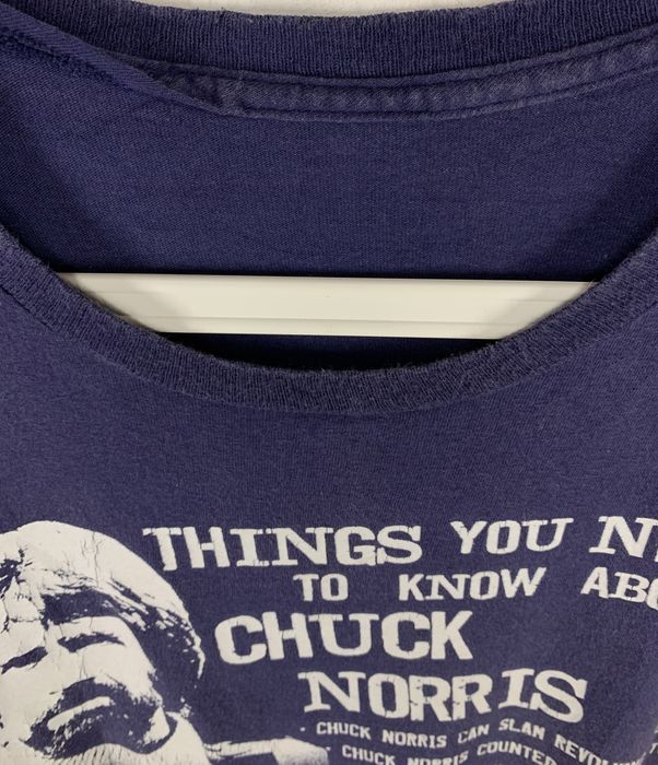 Vintage Chuck norris facts vintage 00s tshirt | Grailed
