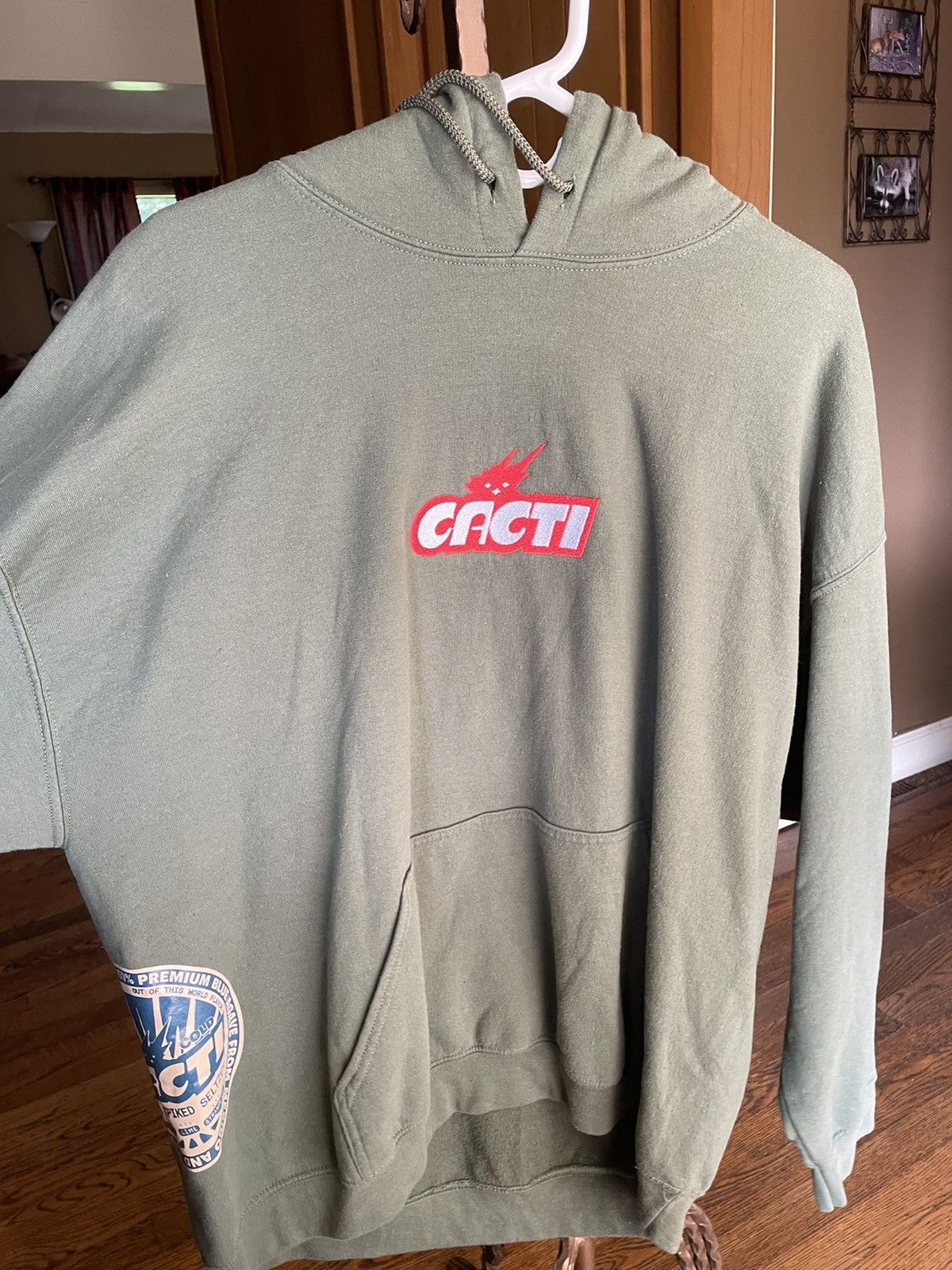 Travis Scott Travis Scott Cacti Mono Seal Hoodie | Grailed