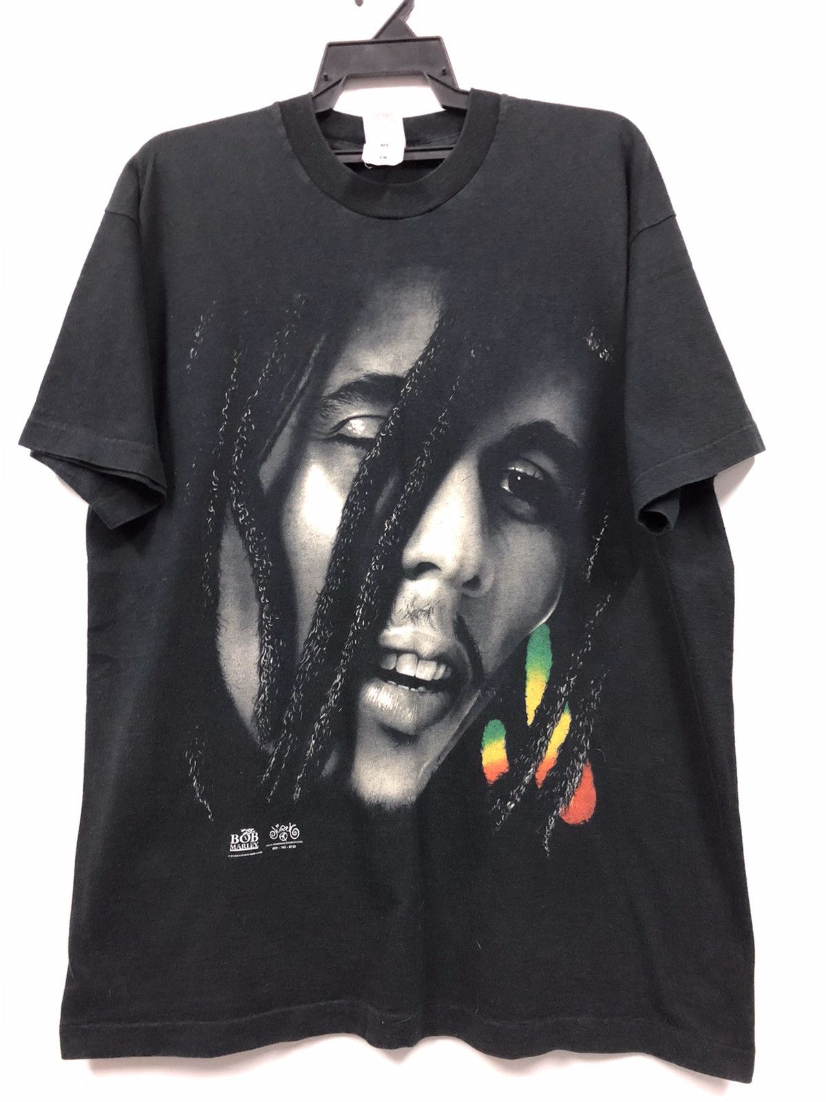 Vintage Vintage 90s Bob Marley Reggae Tee Face | Grailed