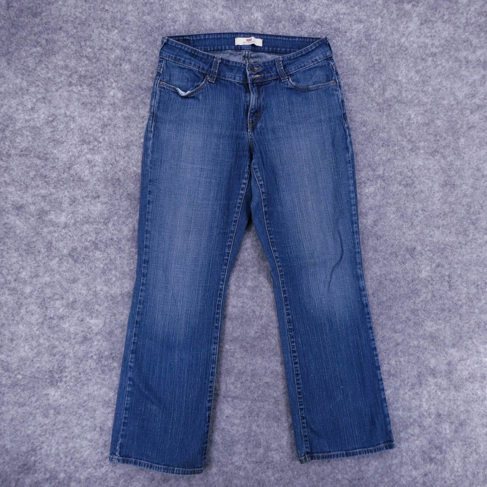 Levi's Levi's 529 Jeans Womens 12M Curvy Bootcut Stretch Mid Rise Med ...