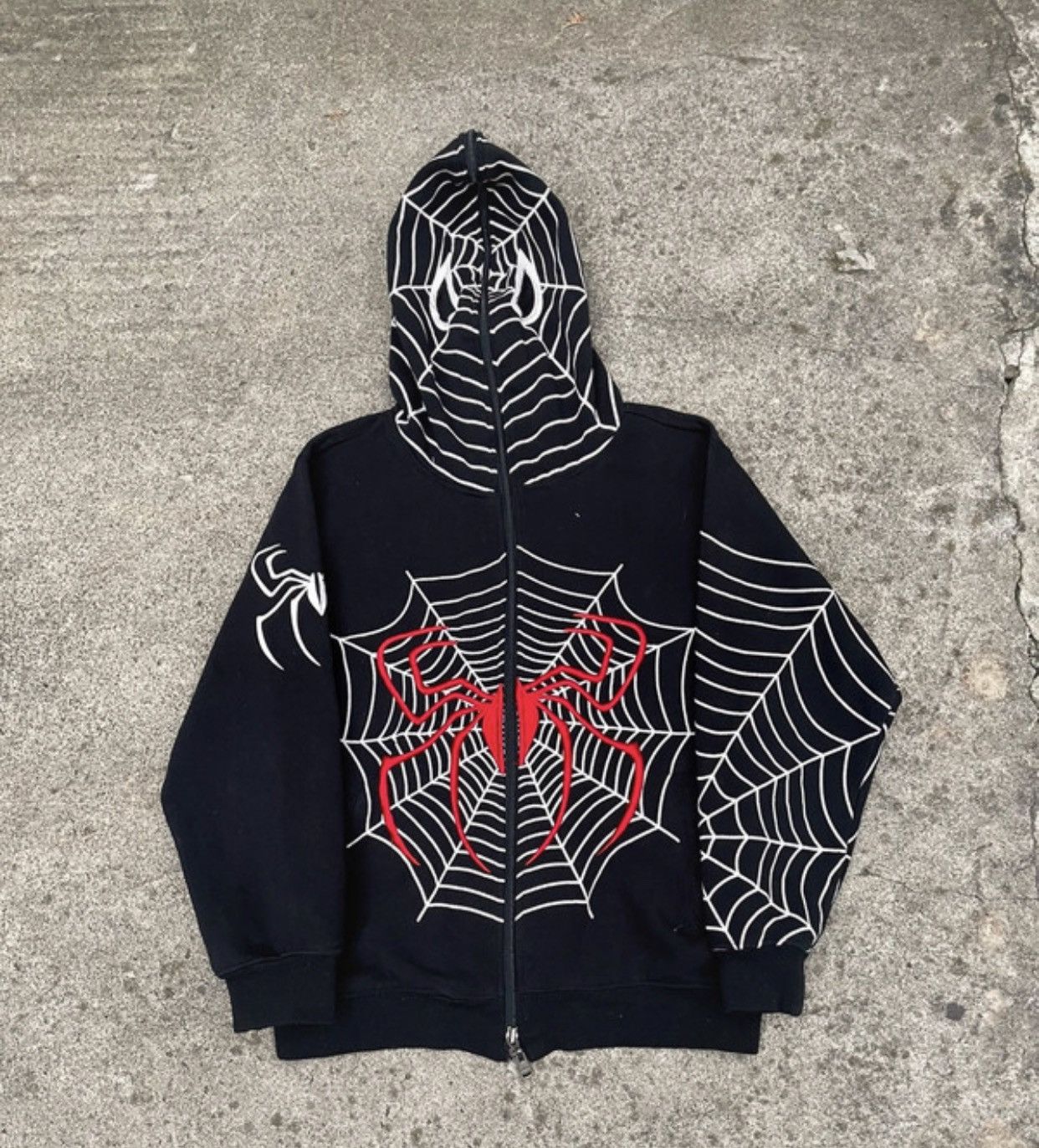 Archival Clothing × Streetwear × Very Rare Vintage Drill Drip Spiderman ...