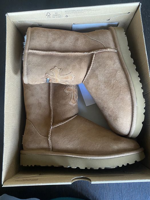Chrome Hearts Chrome hearts x uggs cross patch boots | Grailed