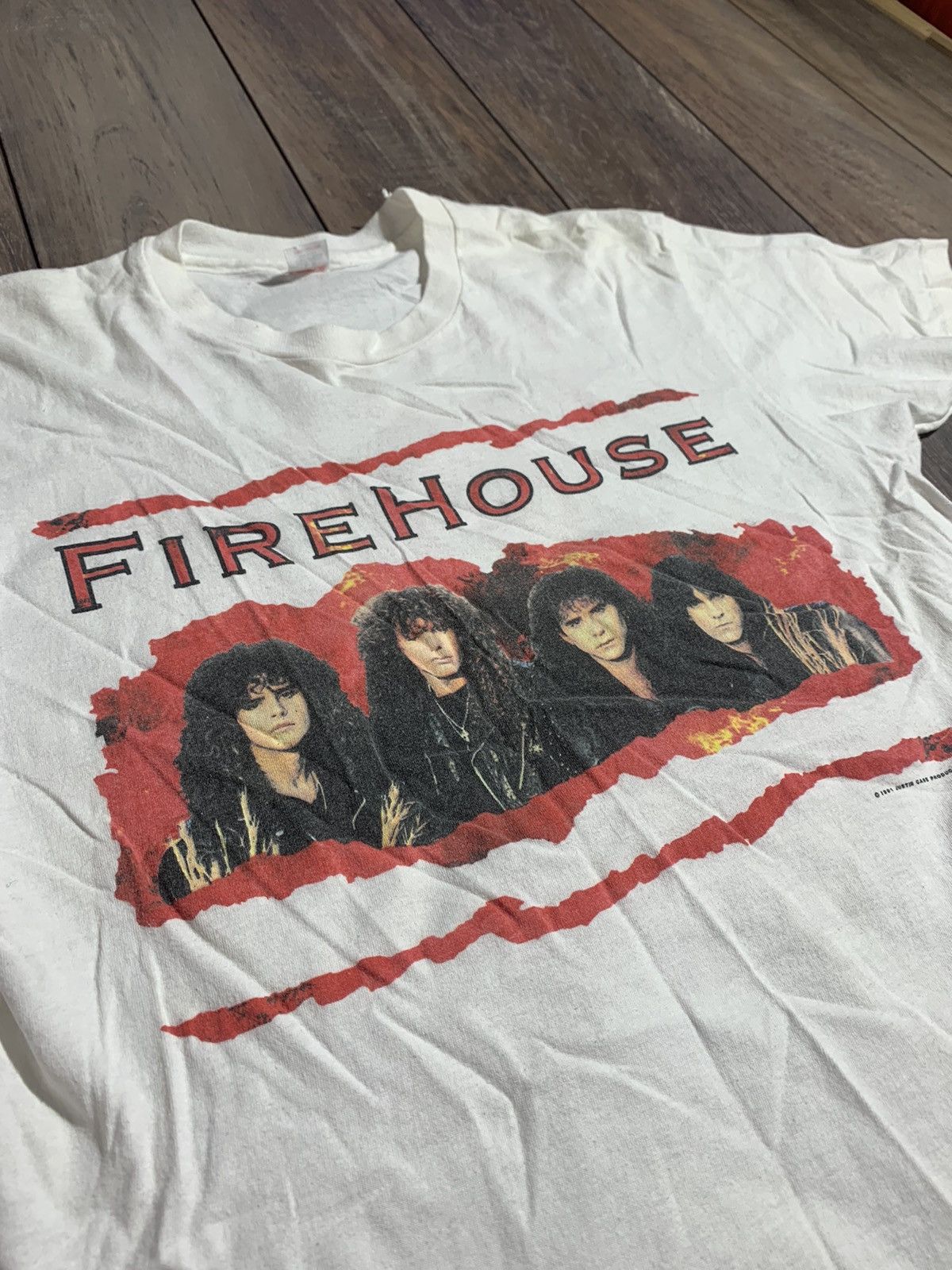 Band Tees × Vintage Vintage firehouse band shirt | Grailed