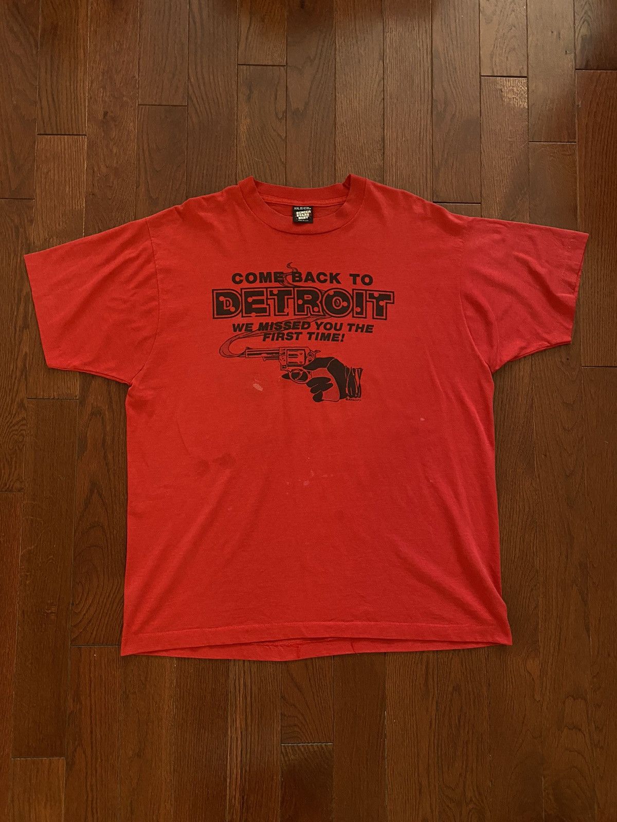 Vintage Vintage Detroit Revolver Hand Tee | Grailed