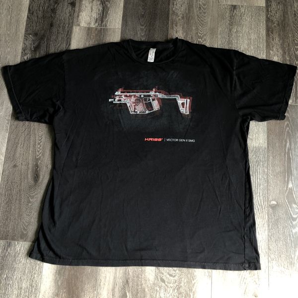 Vintage Vintage Kriss Vector Gen II Sub Machine Gun SMG Logo T Shirt ...