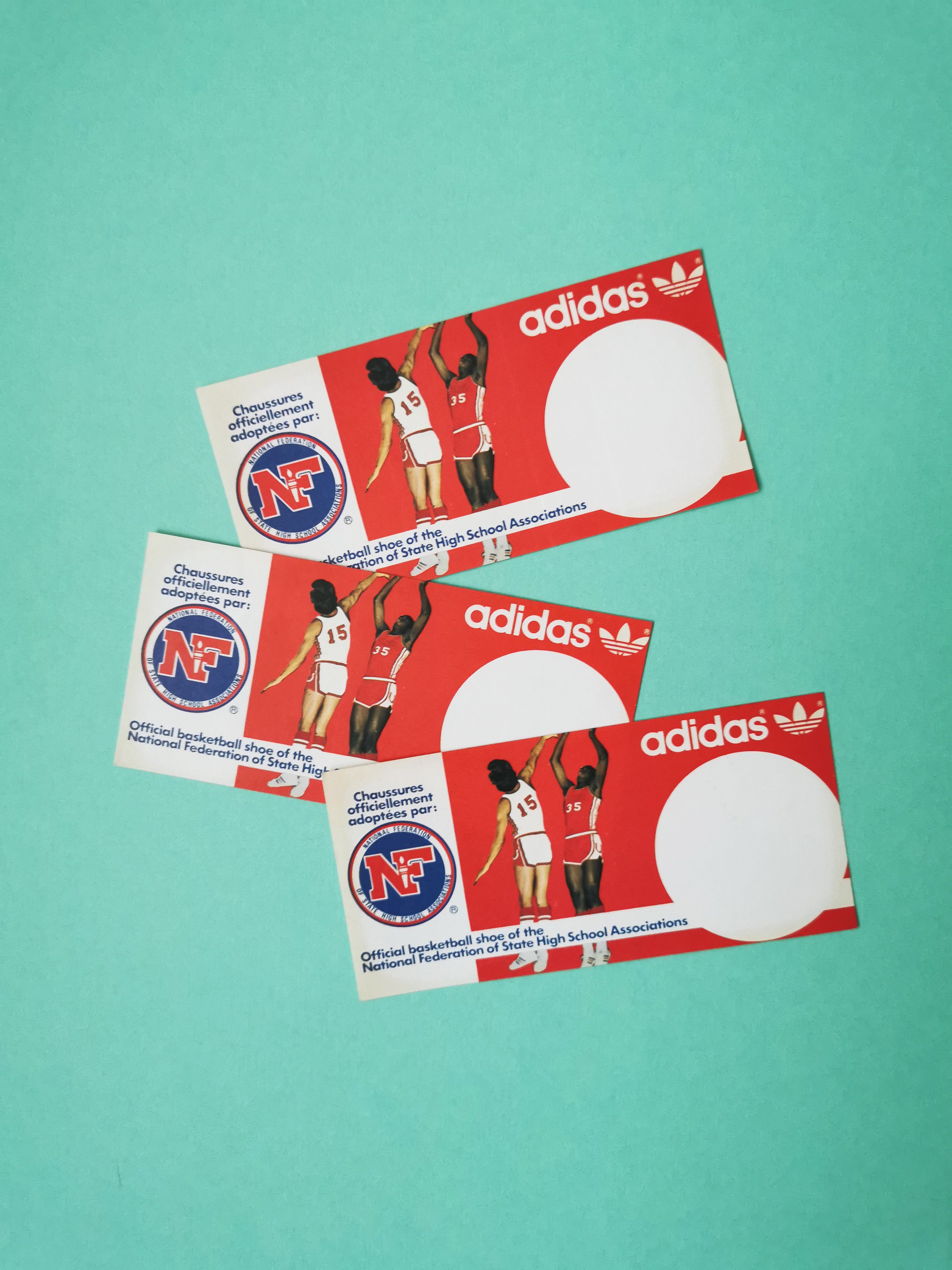 Adidas NOS 80s vintage adidas Americana box label sticker OG DS | Grailed