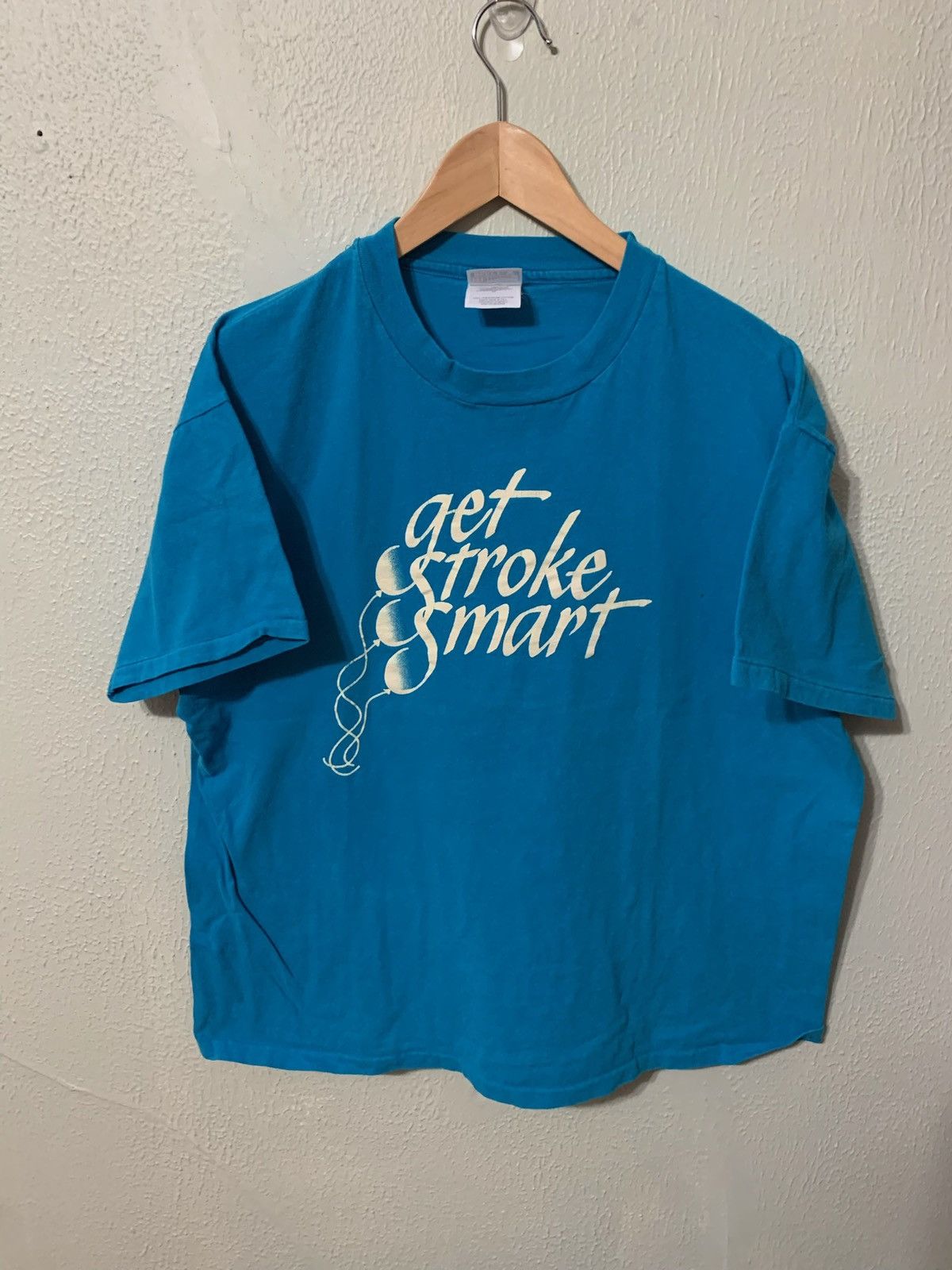 Vintage Vintage Get Stroke Smart T-Shirt | Grailed