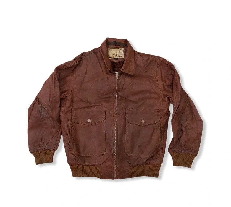 Leather Jacket Vintage Yac Tactical Leather Jacket 🧥 | Grailed