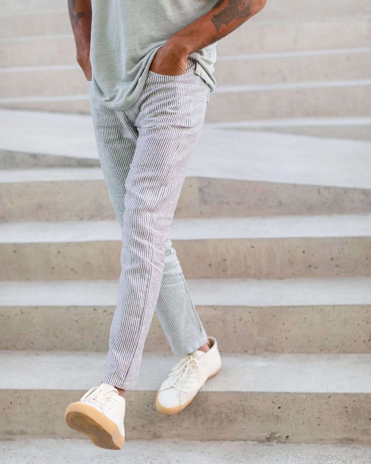 Alex Crane Cham Pants / Lines | Grailed