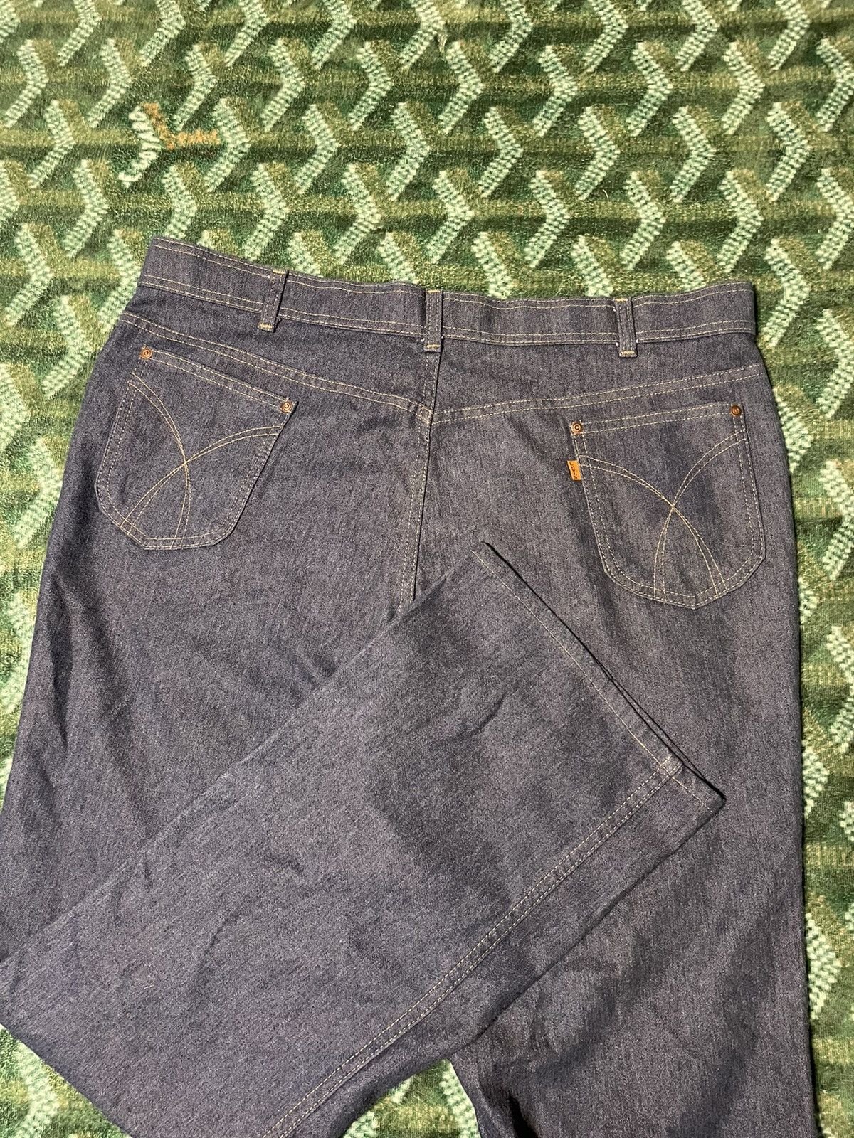 Levi's × Made In Usa × Vintage Rare 1970s Bell bottom Orange tab ...