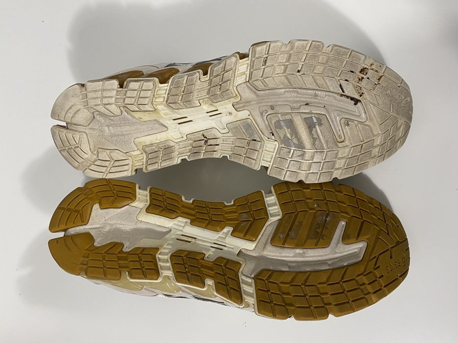 Asics Asics GmbH Gel Quantum 360 6 Ivory Smoke Grey | Grailed