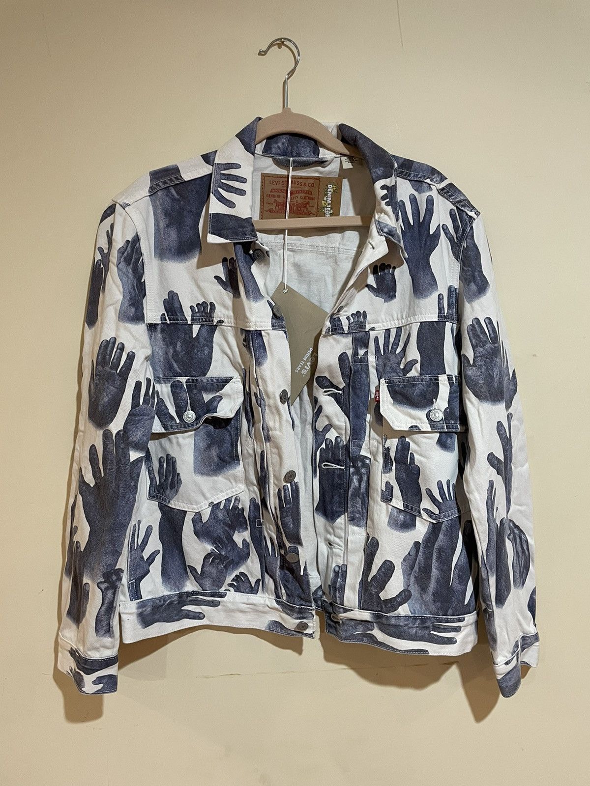 Levi's denim tears jacket season 2 | Grailed