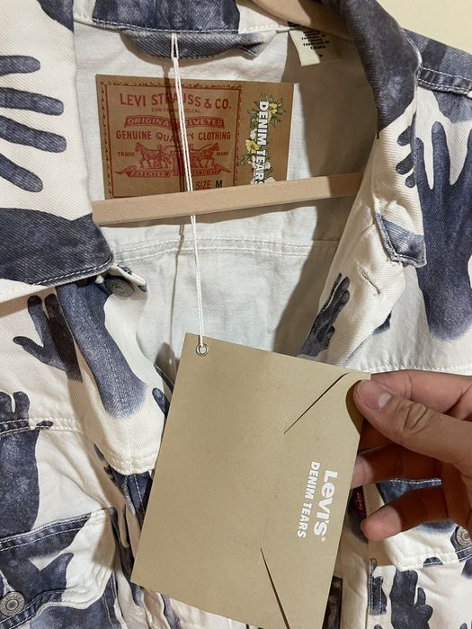 Levi's denim tears jacket season 2 | Grailed