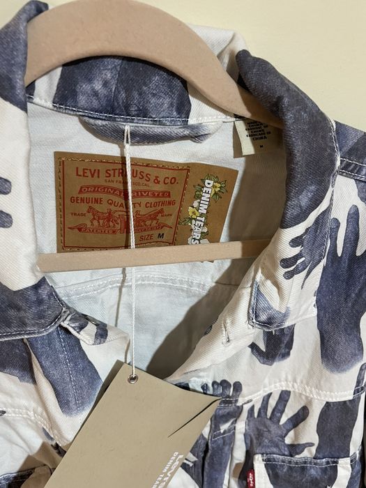 Levi's denim tears jacket season 2 | Grailed