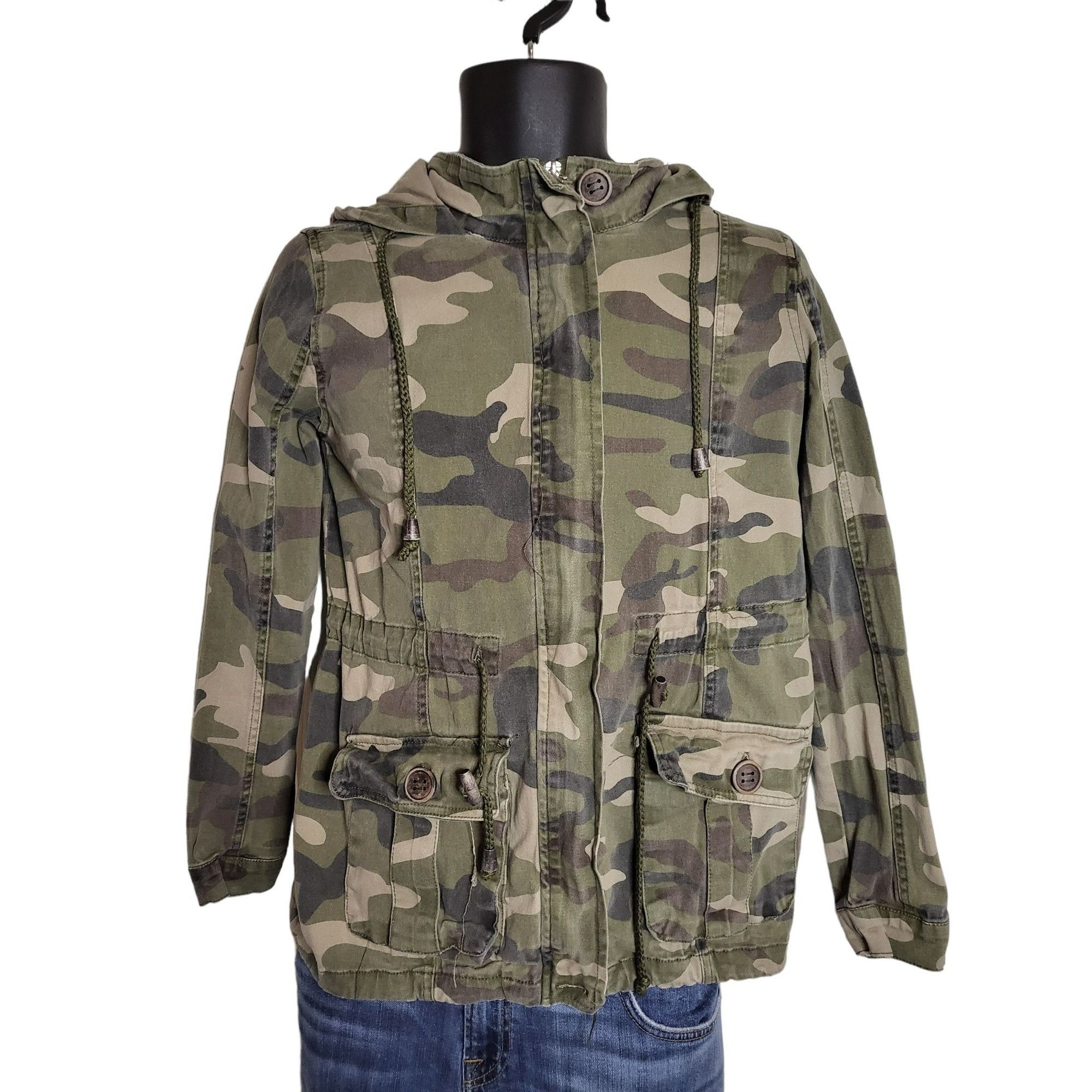 Camo 1 Sunset Lane Camo Hooded Sz S Jacket Women | Grailed