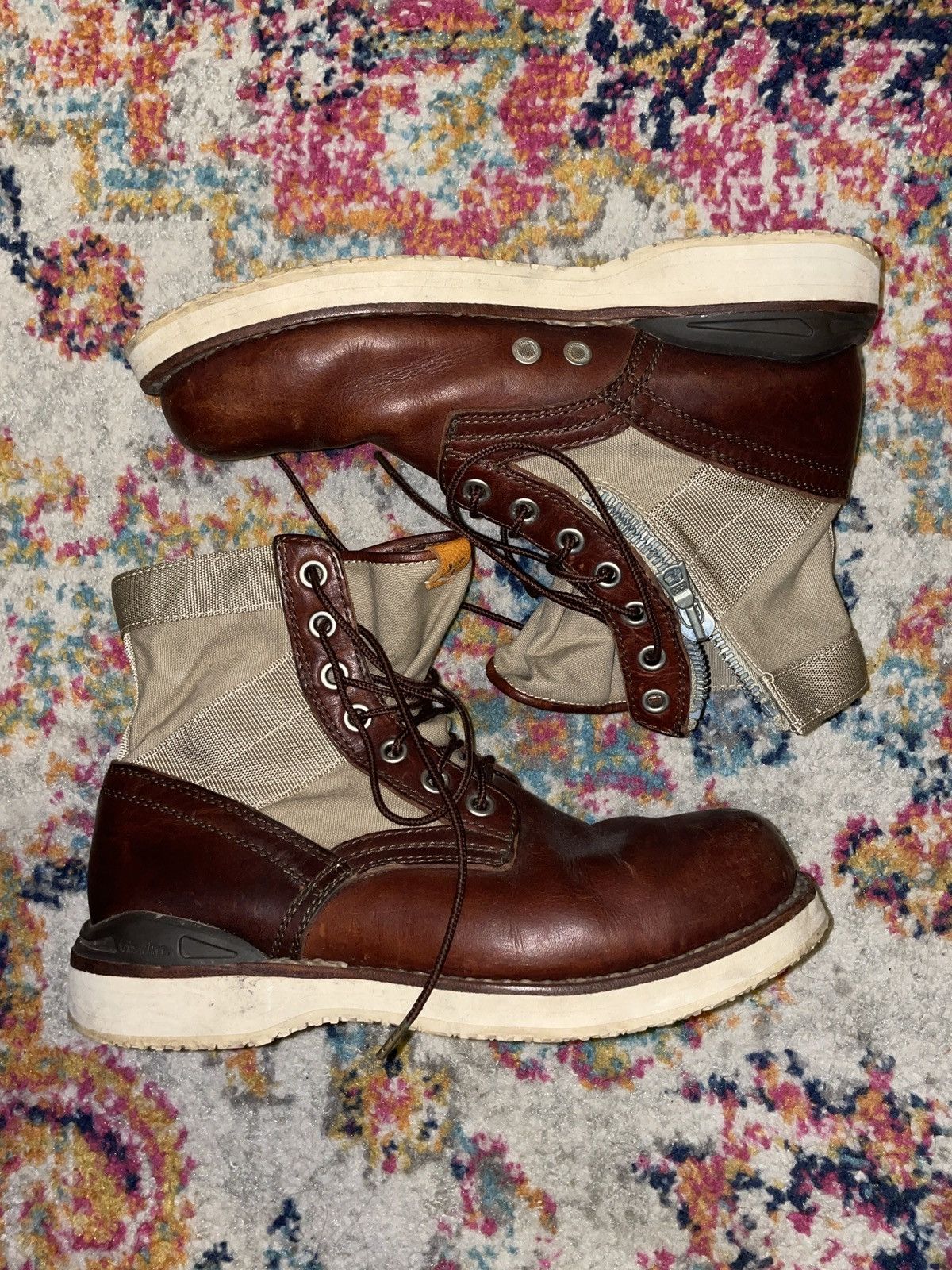 Visvim 7 Hole ‘73 Folk Boots | Grailed