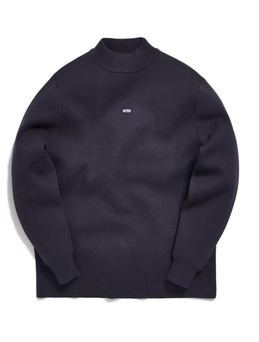 Kith Kith Mock neck Sweater - Navy | Grailed
