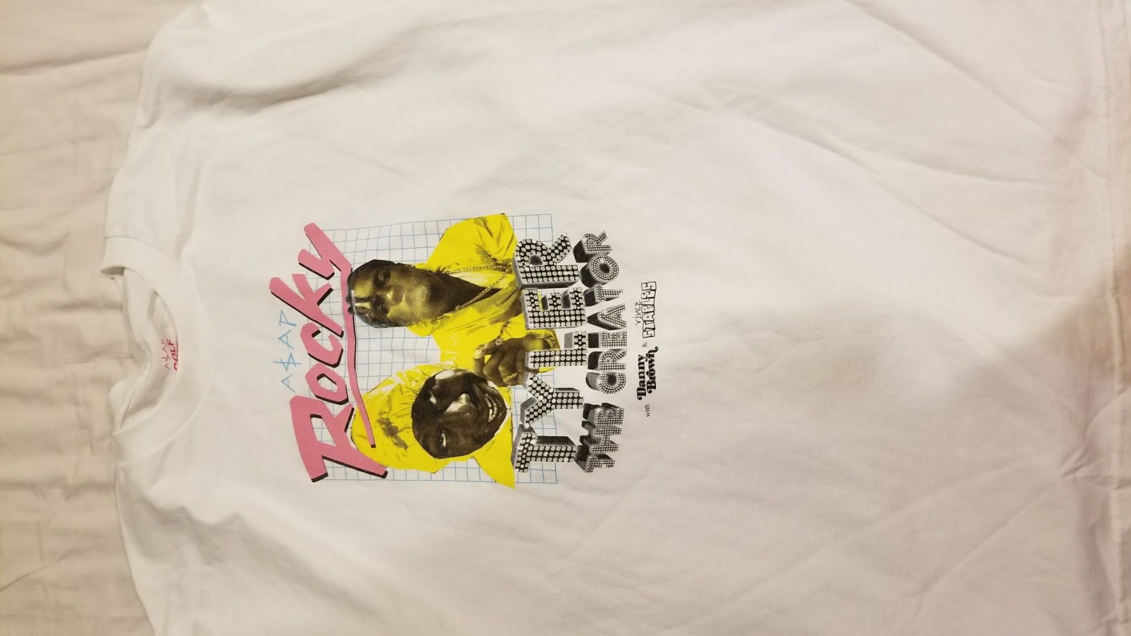 Asap Rocky × Golf Wang × Tyler The Creator Tyler x Rocky Tour T-Shirt ...