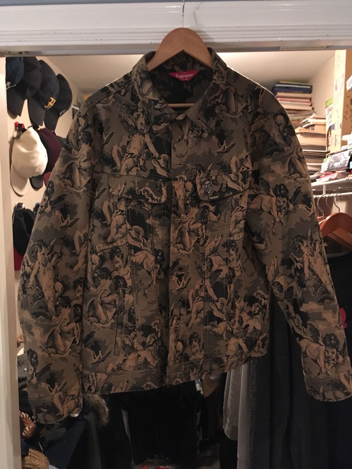 Supreme Cherub Angel Trucker Jacket | Grailed