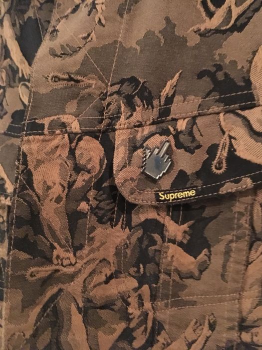 Supreme Cherub Angel Trucker Jacket | Grailed