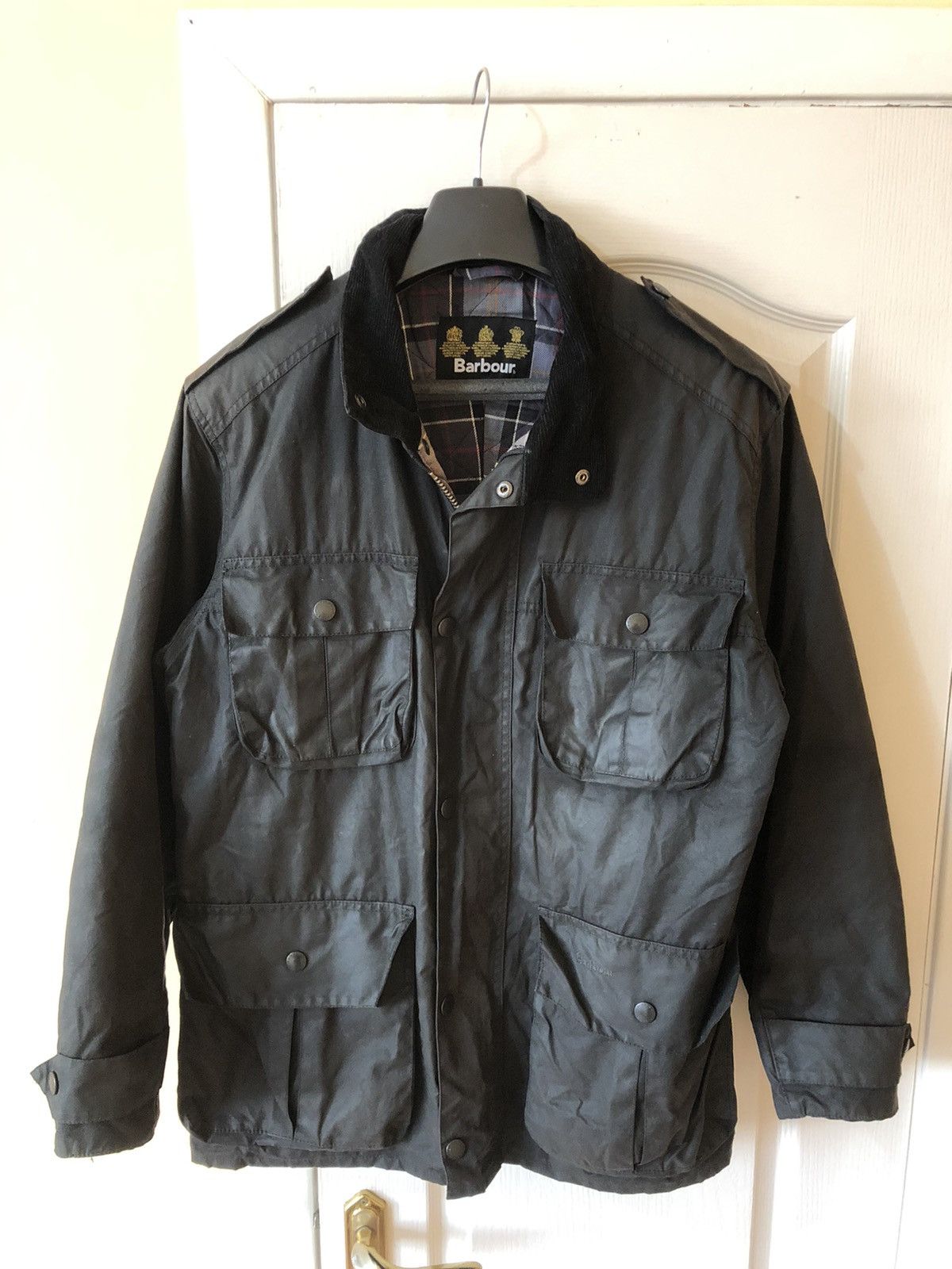 Barbour × Vintage Barbour Trooper Waxed Cotton Jacket | Grailed