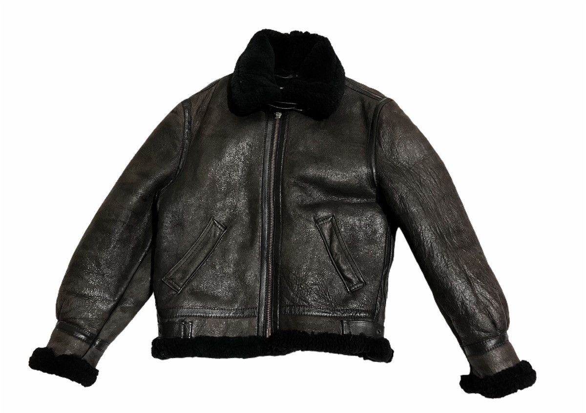 Bomber Jacket × Leather Jacket × Vintage TYPE B-3 SCHOTT BROS BOMBER ...