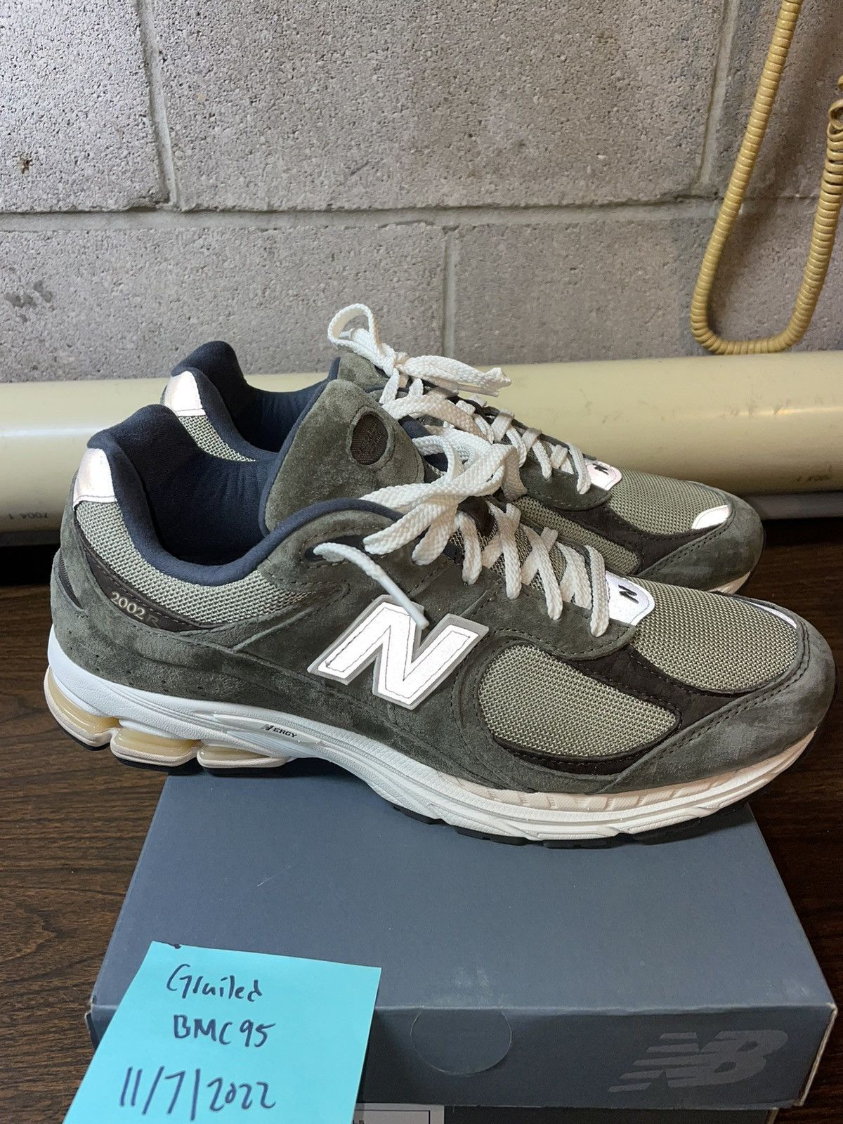 New Balance New balance 2002R olive green | Grailed