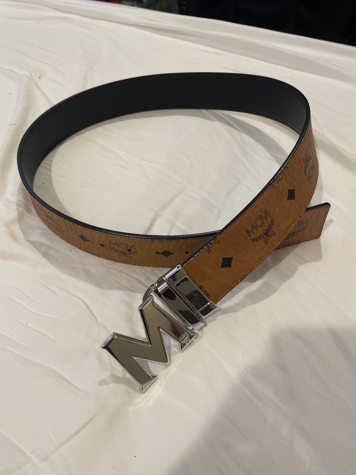 MCM Mcm Reversible Belt | Grailed