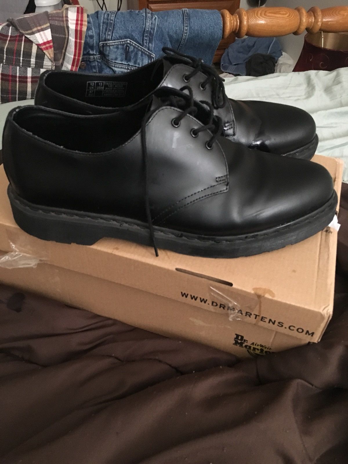 Dr. Martens 1461 Mono | Grailed