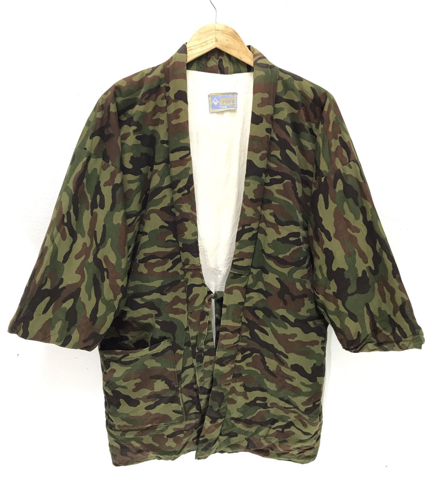 Japanese Brand × Kimono Japan Dragon Made in Japan Hanten Kimono ...