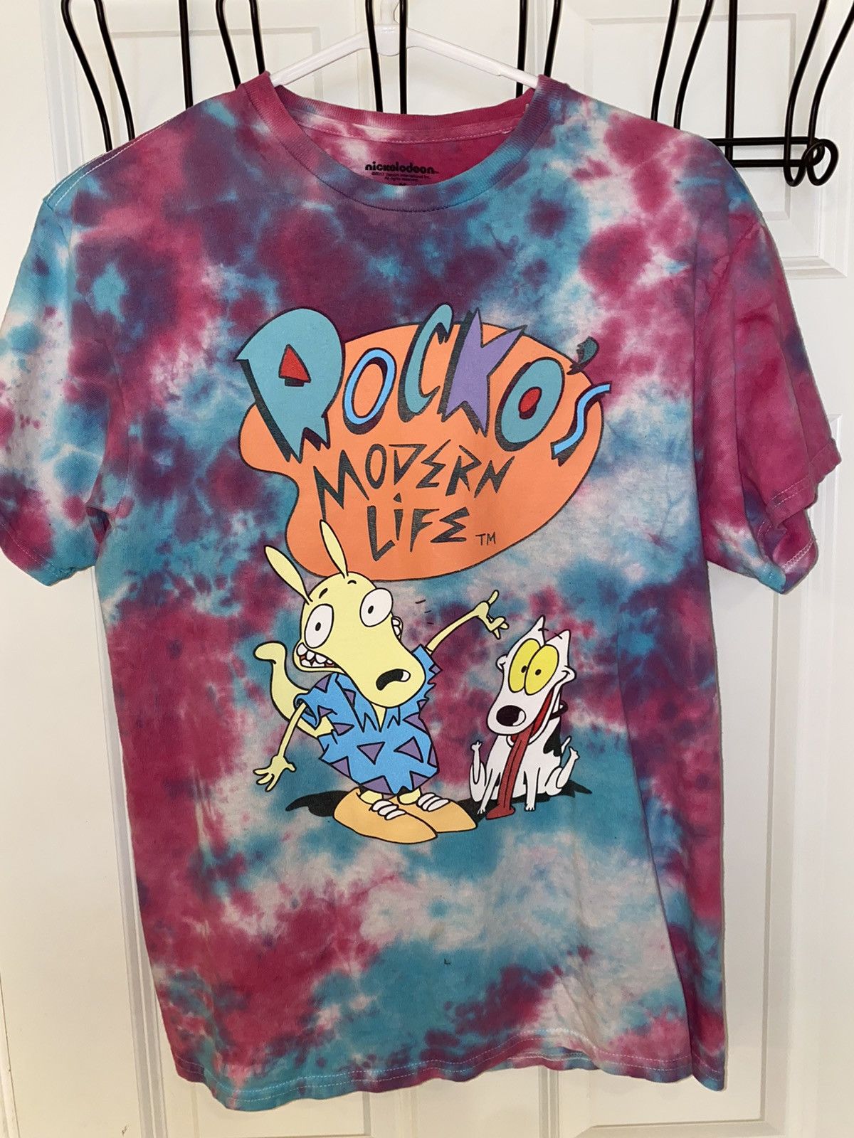 Nickelodeon Rocko’s Modern Life - Tie Dye Shirt | Grailed