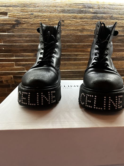 Celine CELINE BULKY LACE-UP BOOT | Grailed