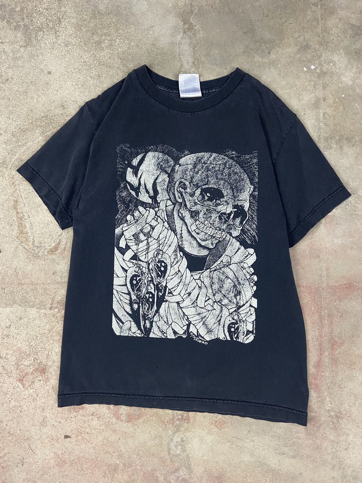 Metallica × Vintage Vintage 90s pushead skull art t shirt | Grailed