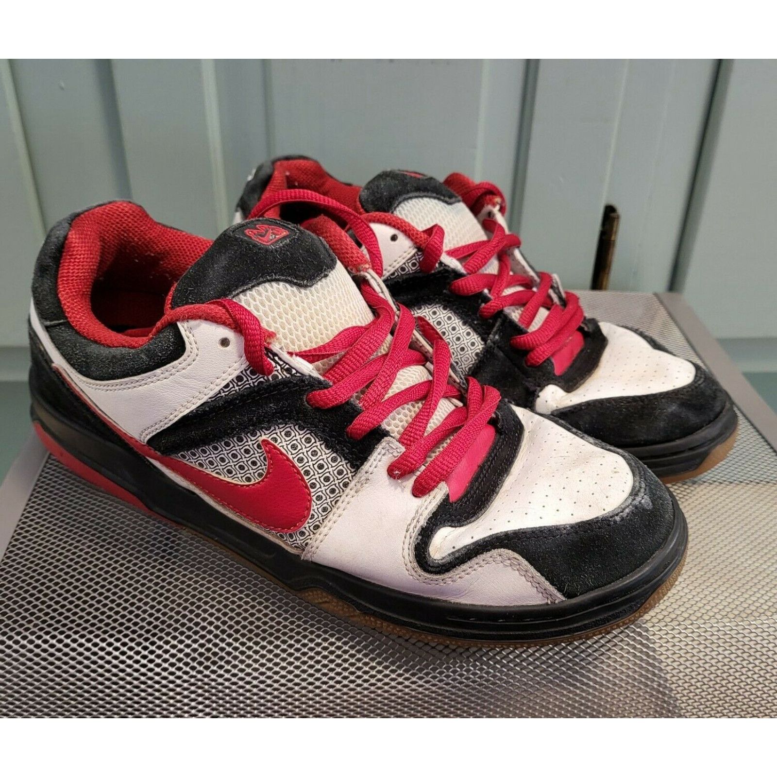 Nike VERY RARE Nike SB 6.0 Oncore Zoom Dunk Low Red Black Mens Shoes 8. ...