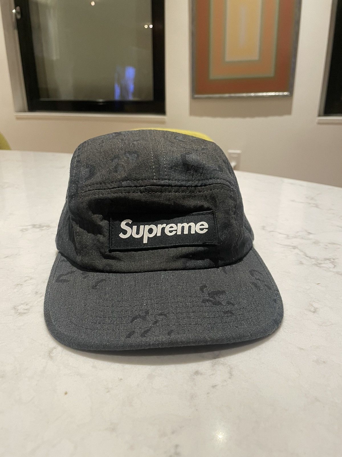 Supreme Leopard print Supreme hat | Grailed