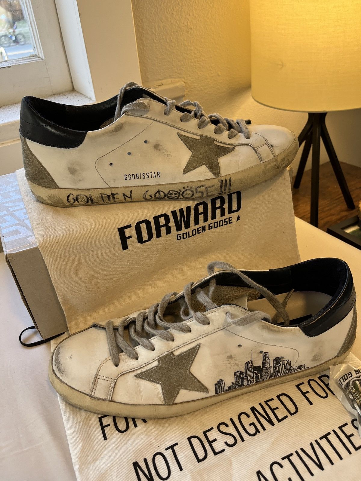 Custom Factory custom Golden Goose size 12 | Grailed