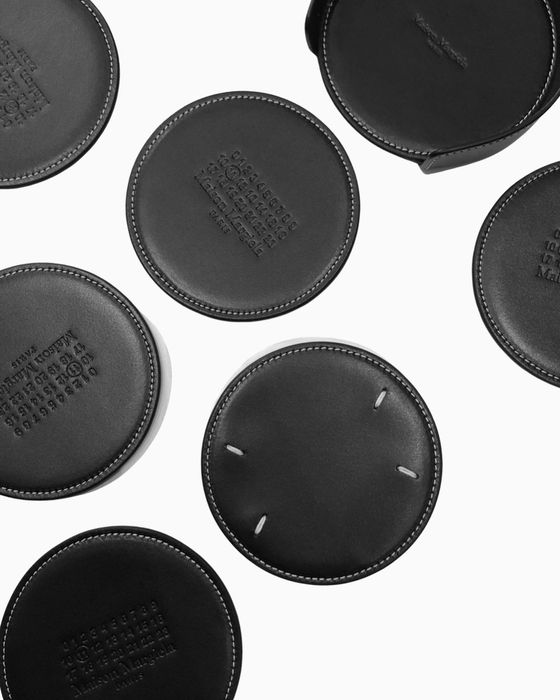 Maison Margiela Maison Margiela 6 Piece Leather Coaster Set | Grailed