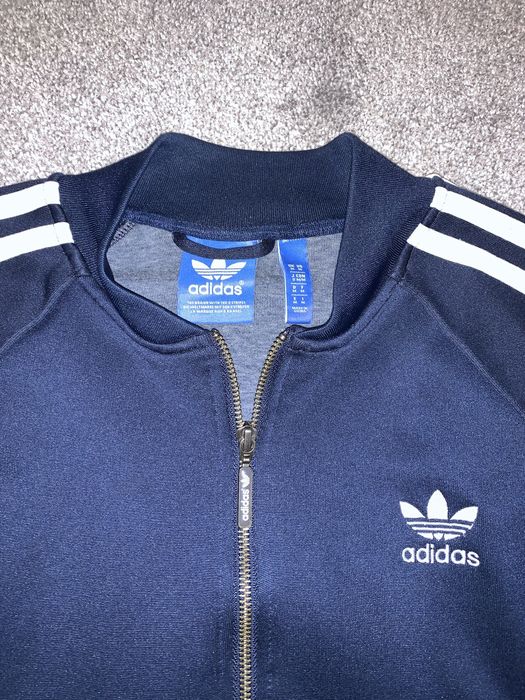 Adidas Adidas Original Navy Blue Tracksuit Jacket | Grailed
