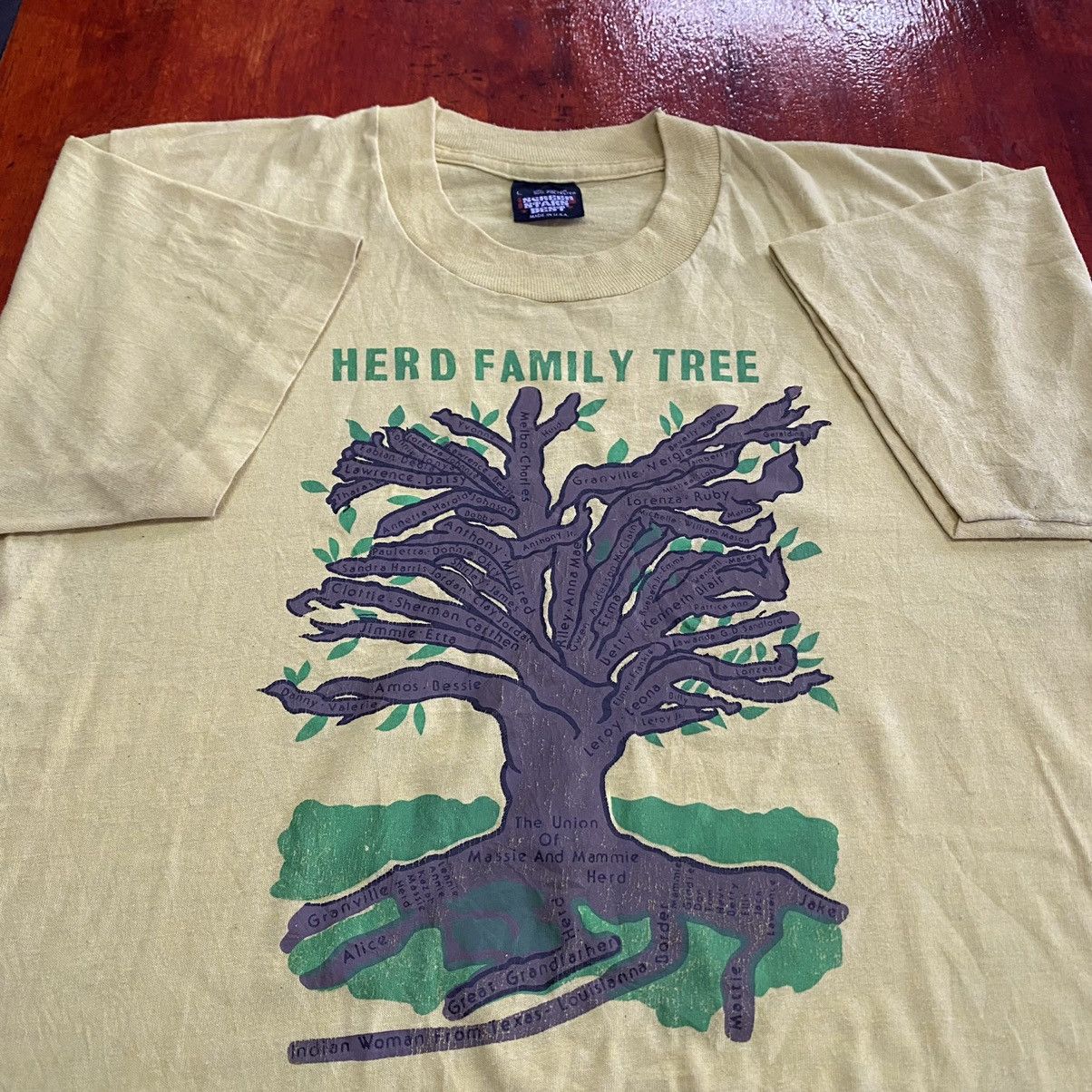 Vintage 1990s Herd Family Tree | Grailed