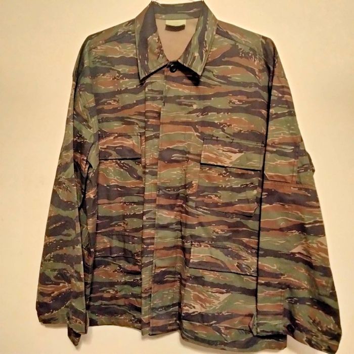 Rothco Rothco Ultra Force Tiger Stripe Camouflage Bdu Jacket Xl Grailed