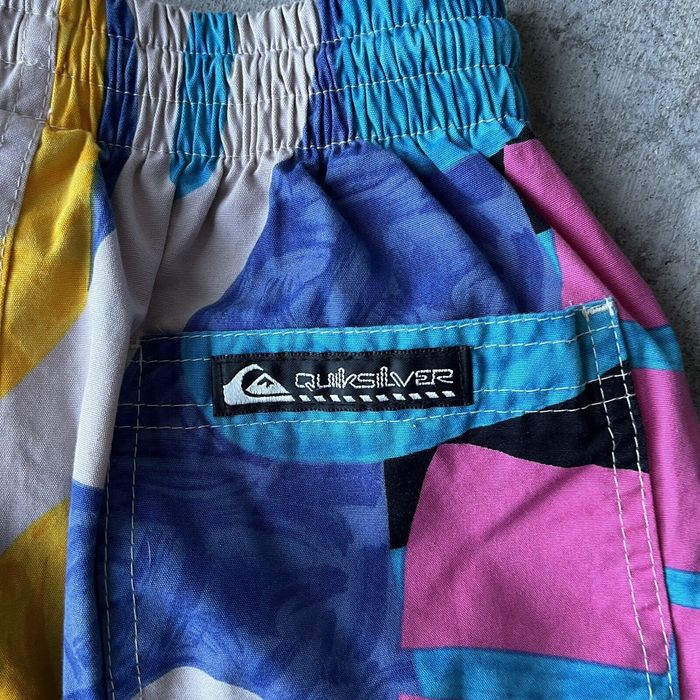 Vintage VTG Quicksilver Board Shorts Size 32 Swim Trunks | Grailed