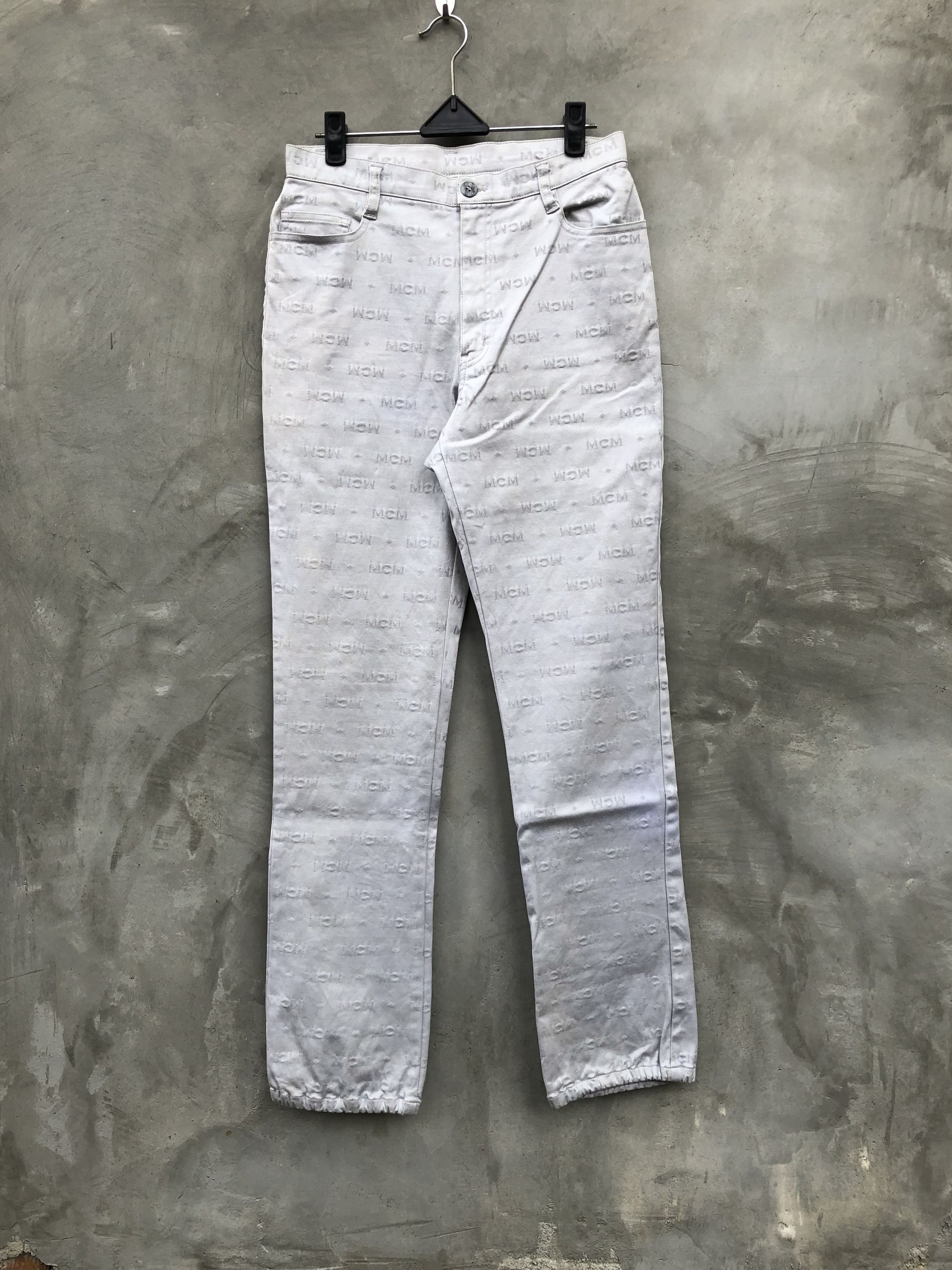 MCM Mcm monogram pants | Grailed