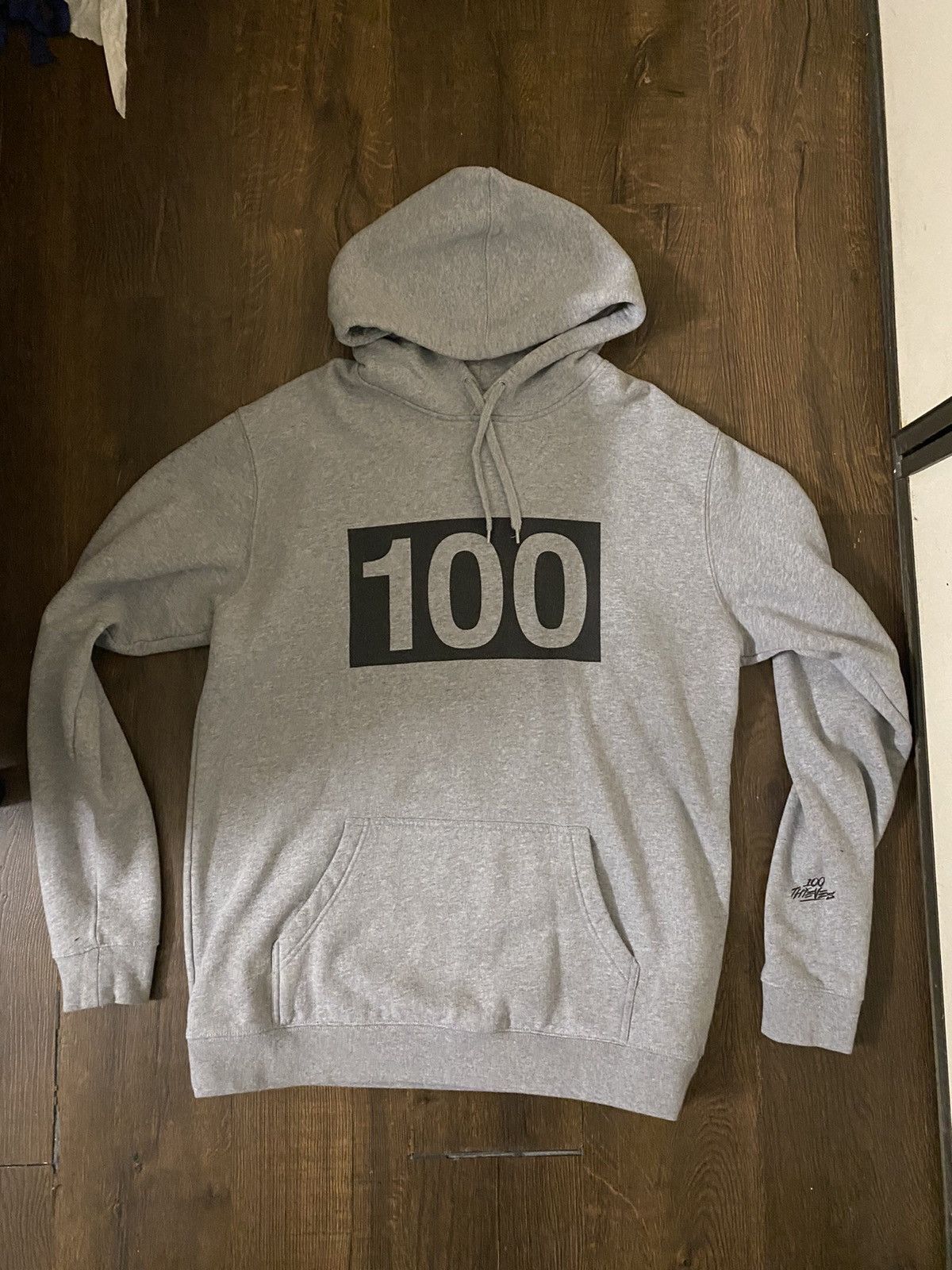 Vintage 100 Thieves Numbers Hoodie | Grailed