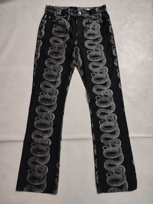 Hysteric Glamour Hysteric Glamour Iconic Snake Denim jeans pants | Grailed